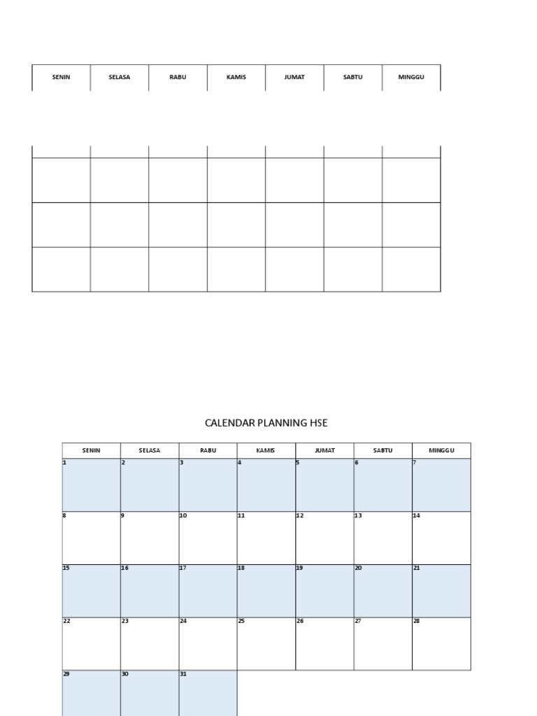 Kalender Hse | PDF