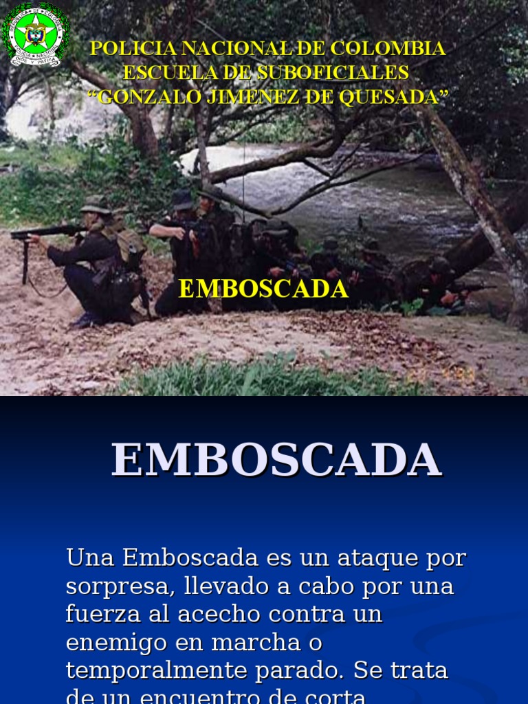 Emboscada | PDF | Reconocimiento | Conflictos del segundo milenio