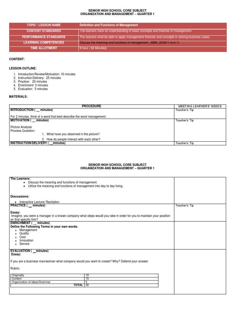 Teachers Guide Pdf Lecture Motivation