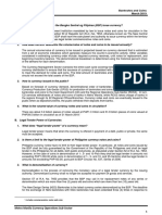 BSP Clean Note and Currency Policy Guide | PDF | Legal Tender | Banknote