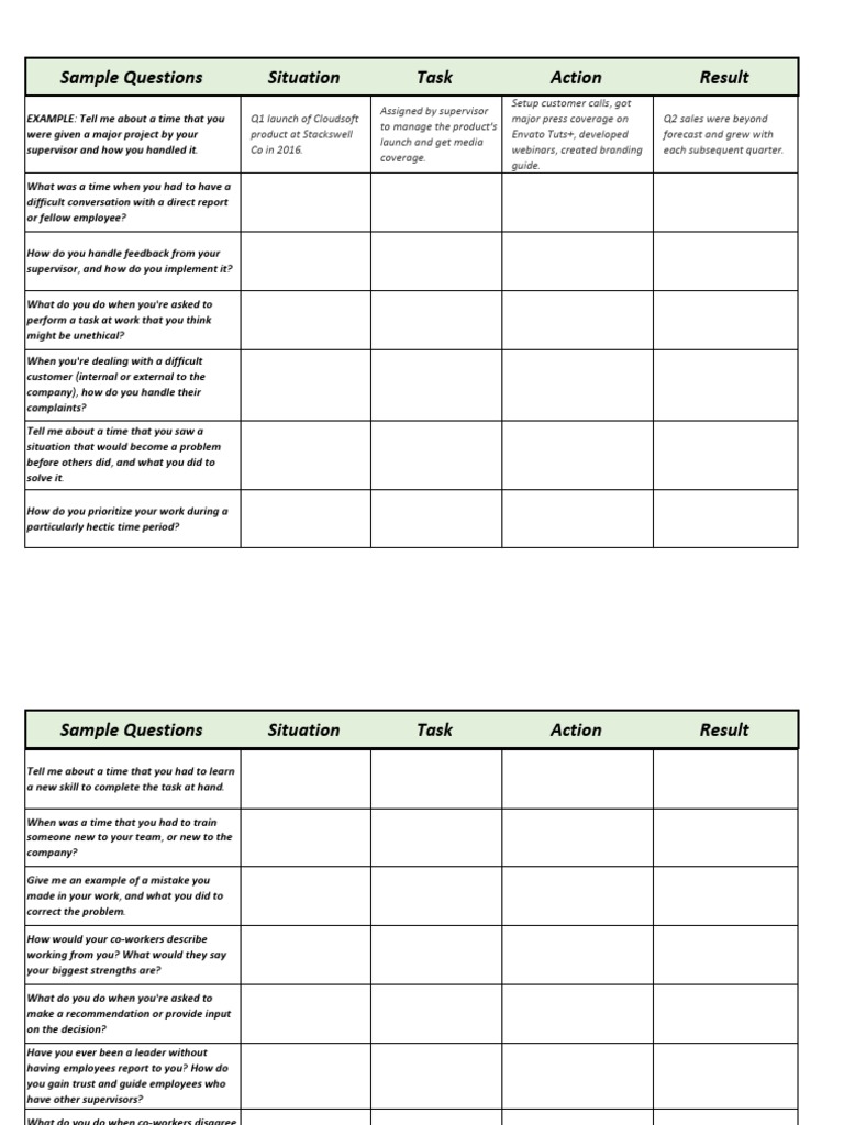 STAR Matrix PDF | PDF | Psychology | Psychological Concepts