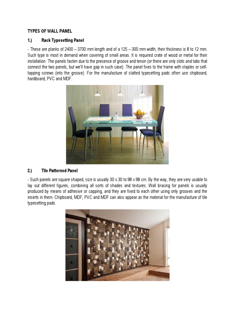 Wall Panel | PDF | Drywall | Wood