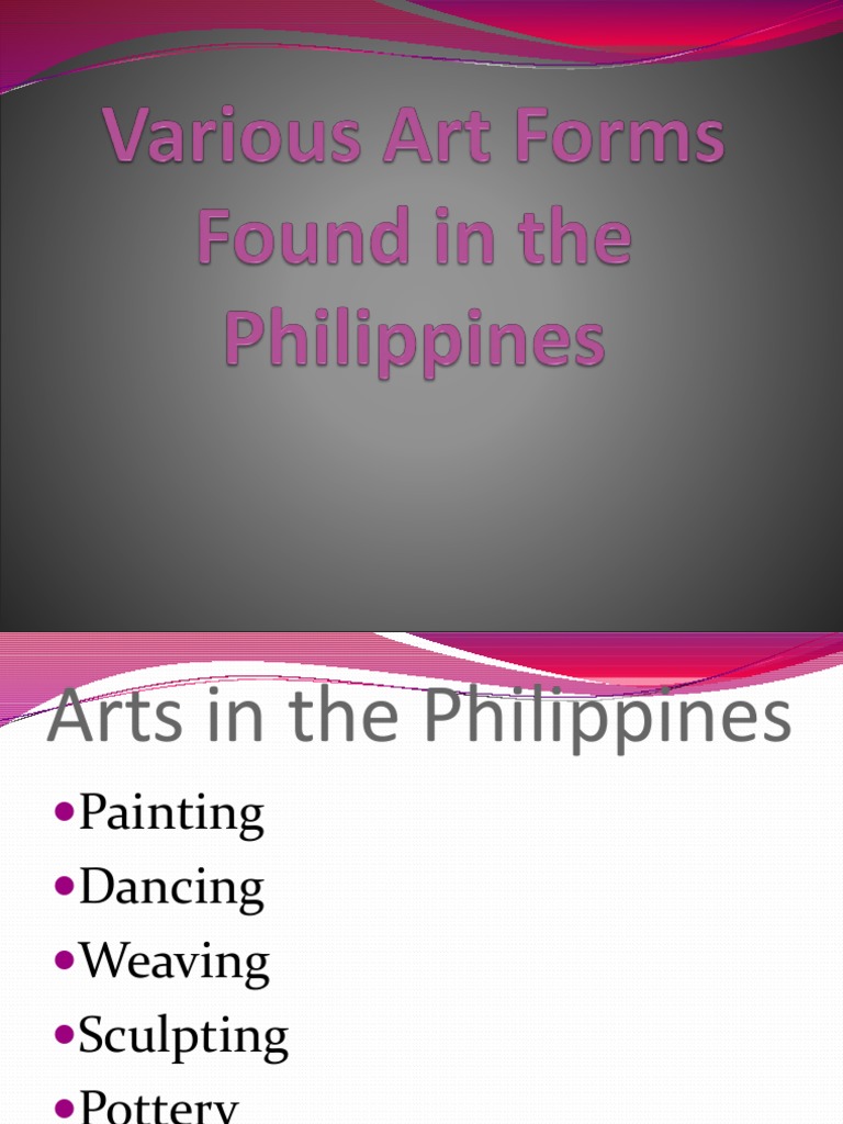 Art Forms in the Philippines | PDF | Paintings