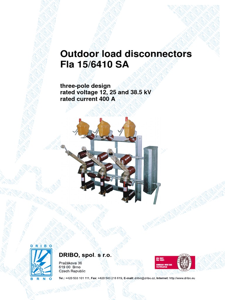 Disconnectors | PDF | Switch | Insulator (Electricity)