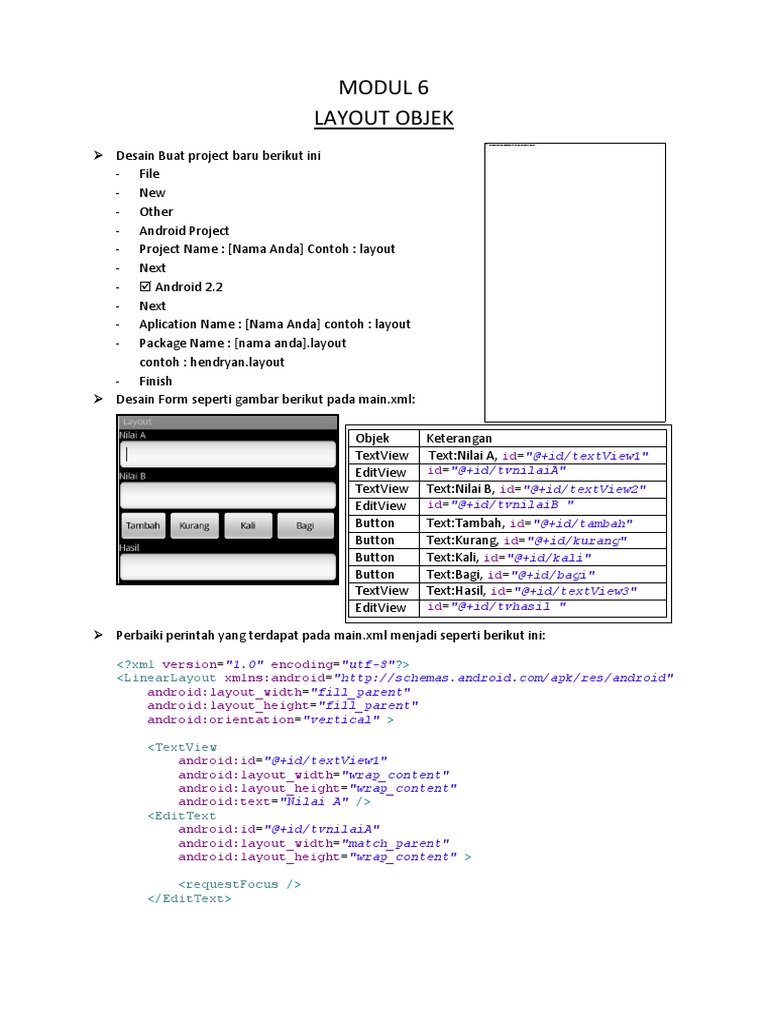 Eclipse Android Layout Text | PDF | Android (Operating System) | Smart Devices