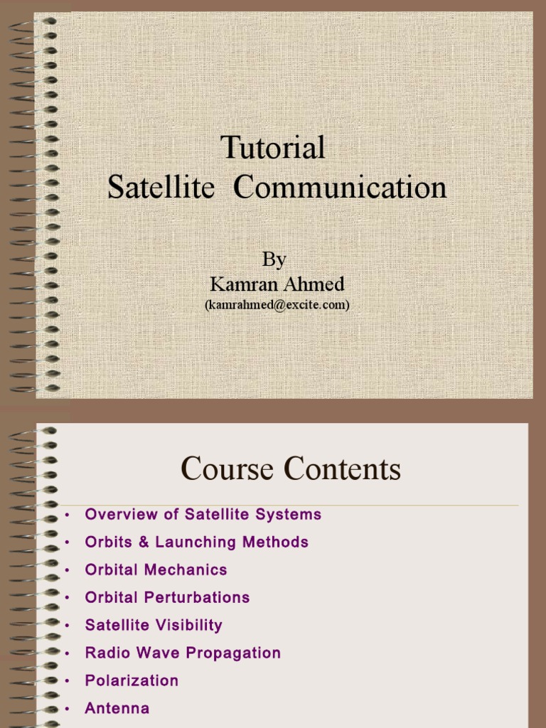 Satellite Book | PDF | Communications Satellite | Apsis