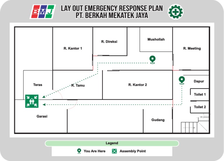 Layout Emergency Response Plan PT - BMJ | PDF