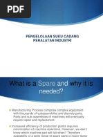 SAP Spare Parts Management Overview | PDF | Inventory | Economies