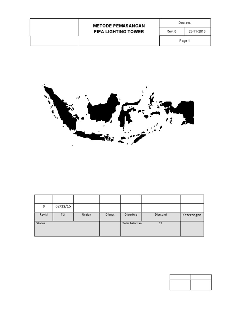 Lighting Tower Erection Method | PDF