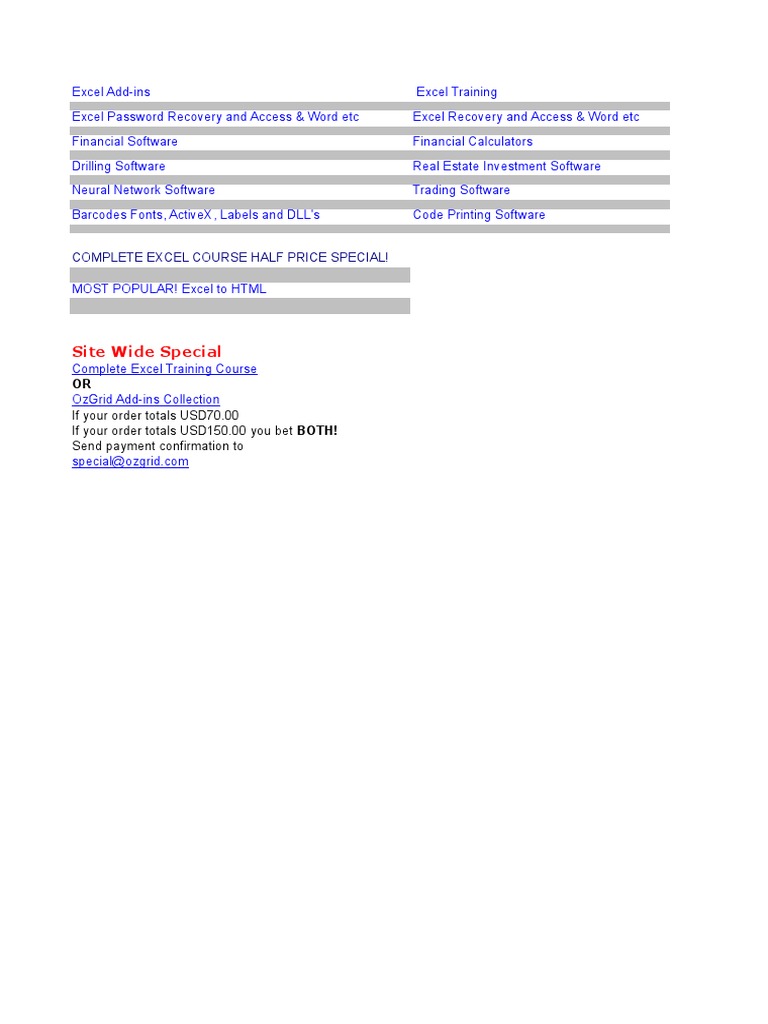 Filter ListBox | PDF | Microsoft Excel | Software