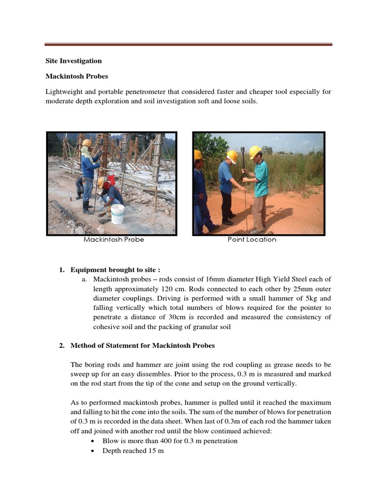 METHOD Mackintosh Probes