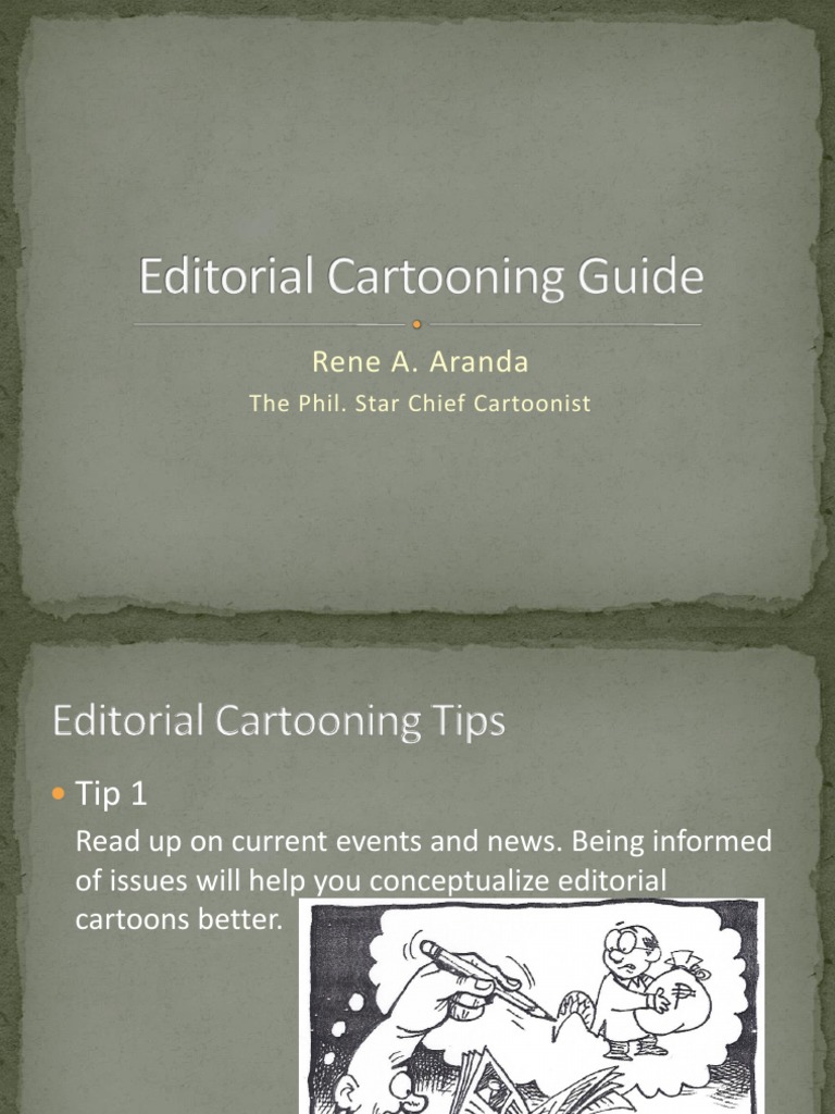 Editorial Cartooning Powerpoint | PDF | Cartoon