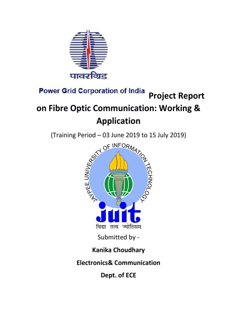 Project Report On Fibre Optic Communication | PDF | Multiprotocol Label ...
