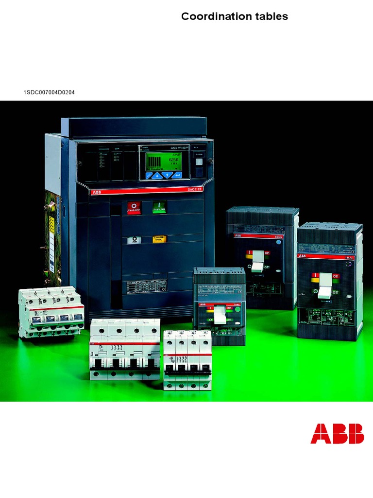 Coordination Tables: 1SDC007004D0204 | PDF | Electric Motor ...