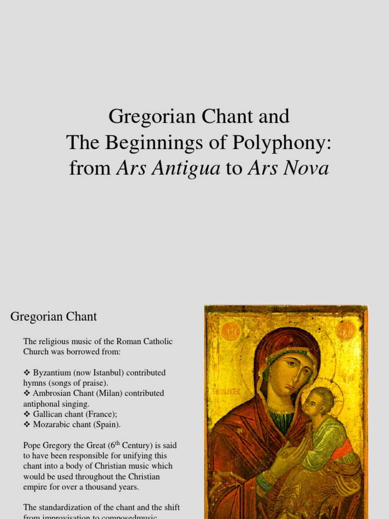 Medieval - Gregorian | PDF | Gregorian Chant | Classical And Art Music ...