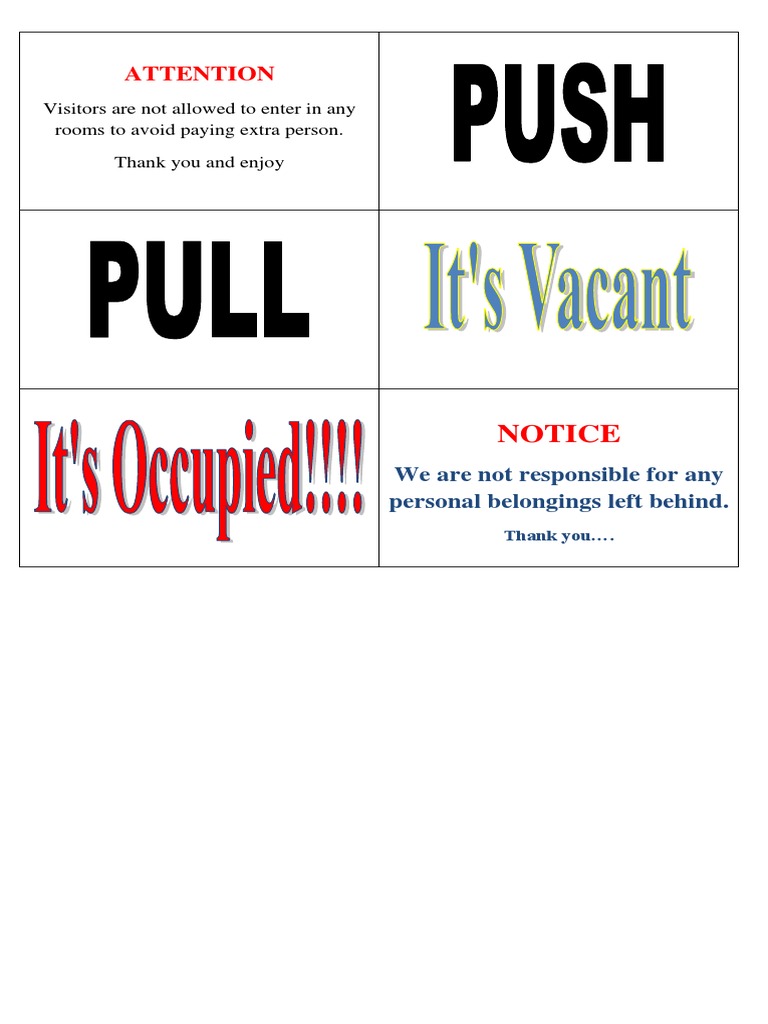 Guest rules and notices for events | PDF