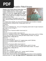 Red Cross Trauma Teddy Pattern | PDF | Knitting | Yarn