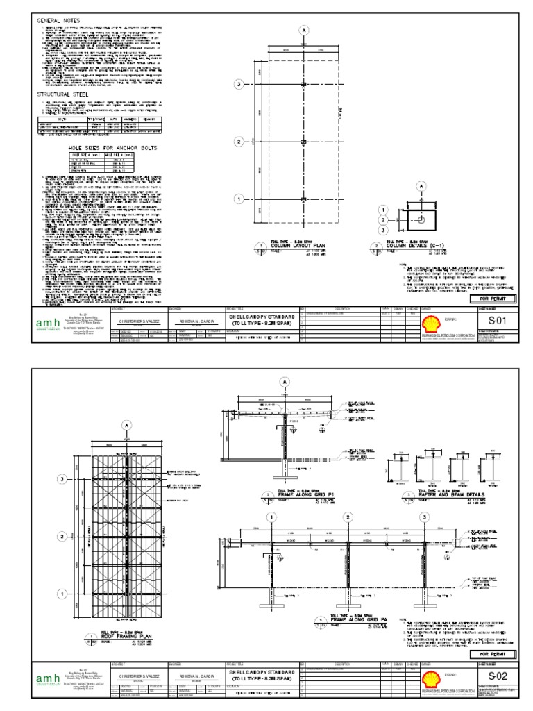 Shell Canopy Standard (Toll Type - 8.2M Span) : Rowena M. Garcia ...