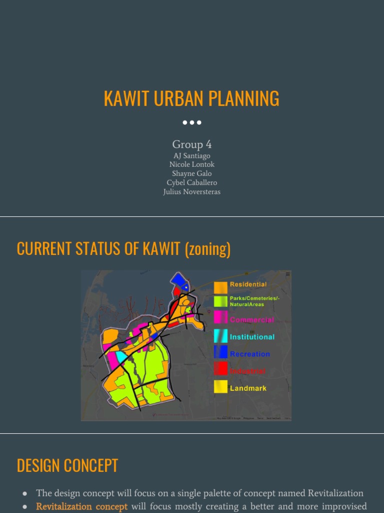 Kawit Urban Planning: Revitalization Concepts | PDF | Street Light ...