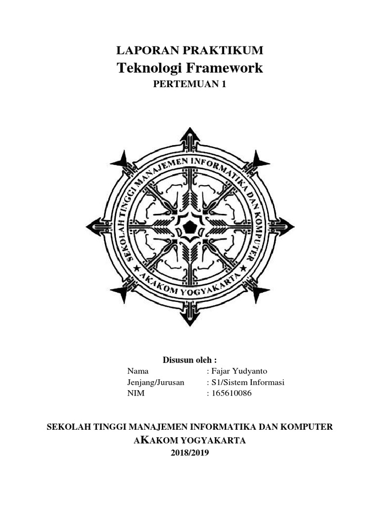 Teknologi Framework: Laporan Praktikum | PDF | Php | Computer Programming