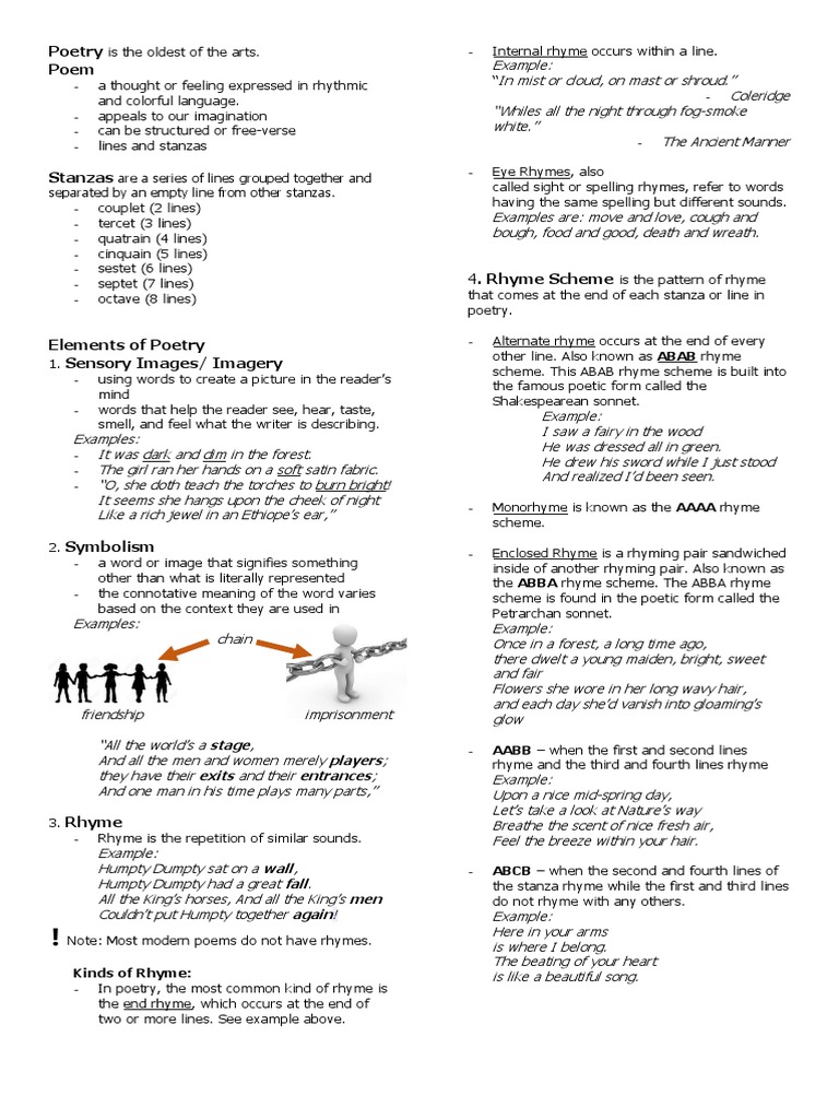 Poetry Poem: 4. Rhyme Scheme | PDF | Stress (Linguistics) | Poetry