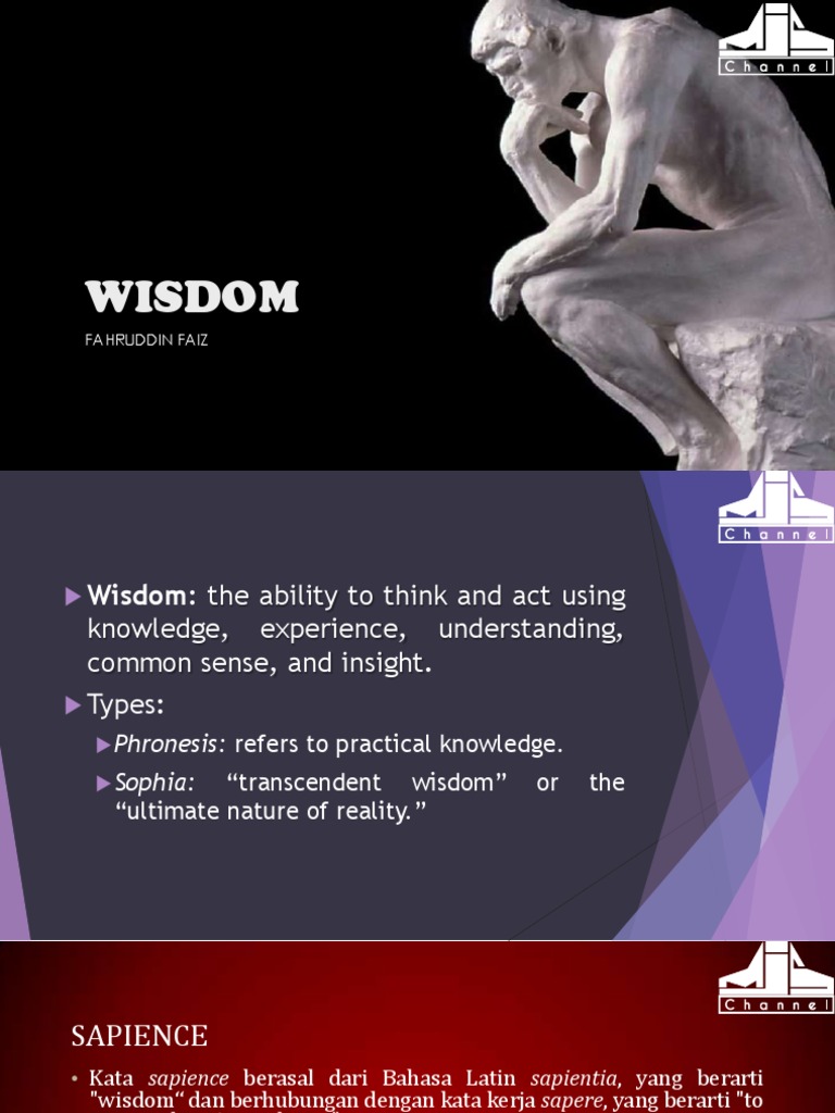 Wisdom - Fahruddin Faiz | PDF