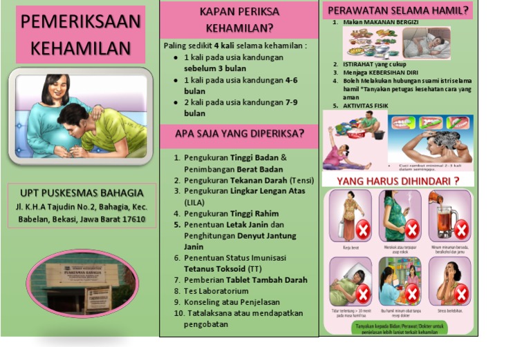 Leaflet Bumil | PDF