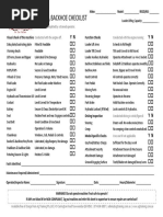 LDV - Pre - Start Checklist | PDF