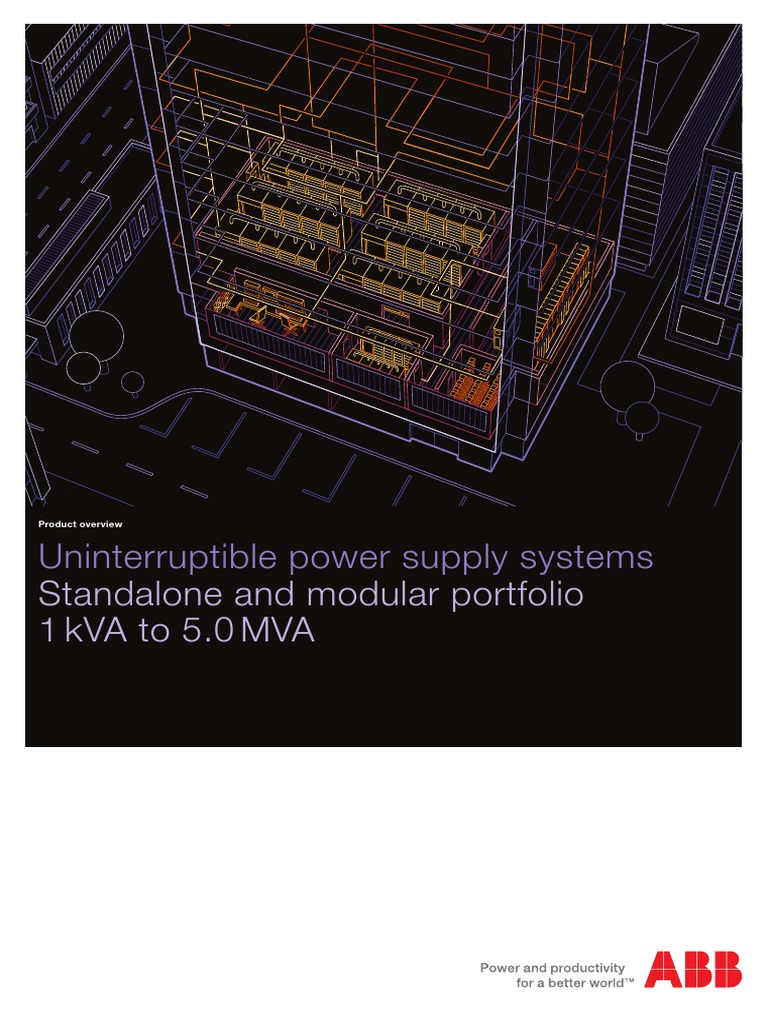 ABB UPS Brochure Overview en | PDF | Mains Electricity | Electricity