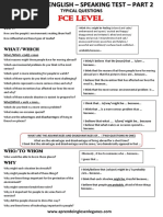 Fce Speaking Useful Phrases | PDF