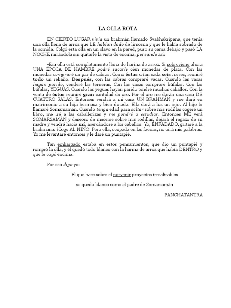 La Olla Rota | PDF