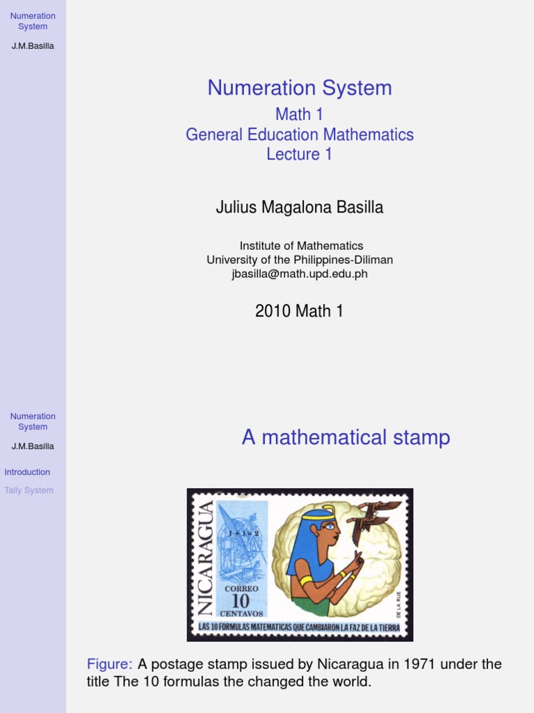 Numeration Systems Overview | PDF | Multiplication | Numbers