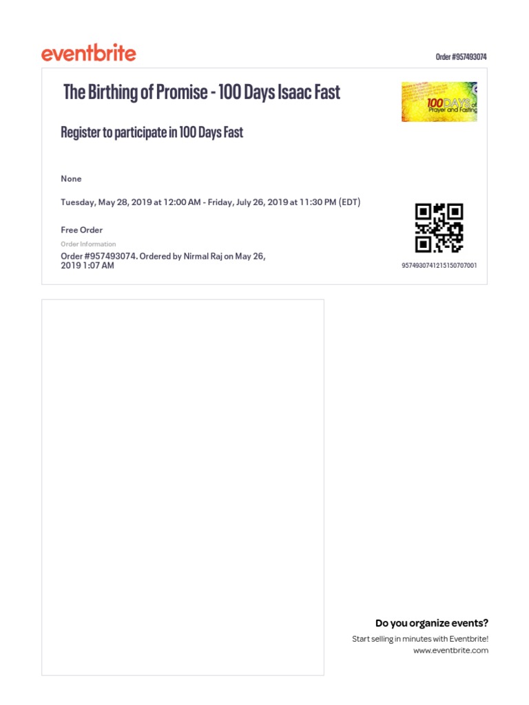100 Days Fast PDF | PDF