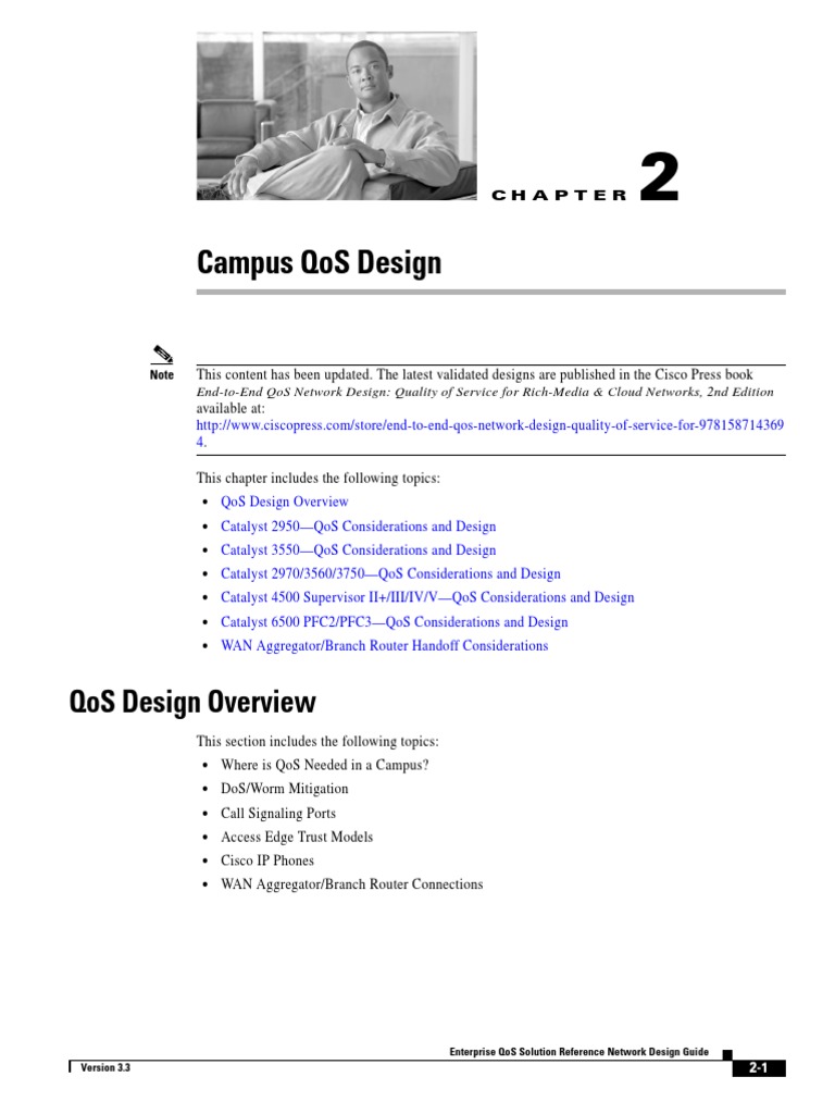 Campus QoS Design Principles: Classification, Policing, and Queuing for ...