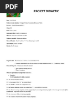 Matematica - Proiect - Didactic - Clasa 1 | PDF