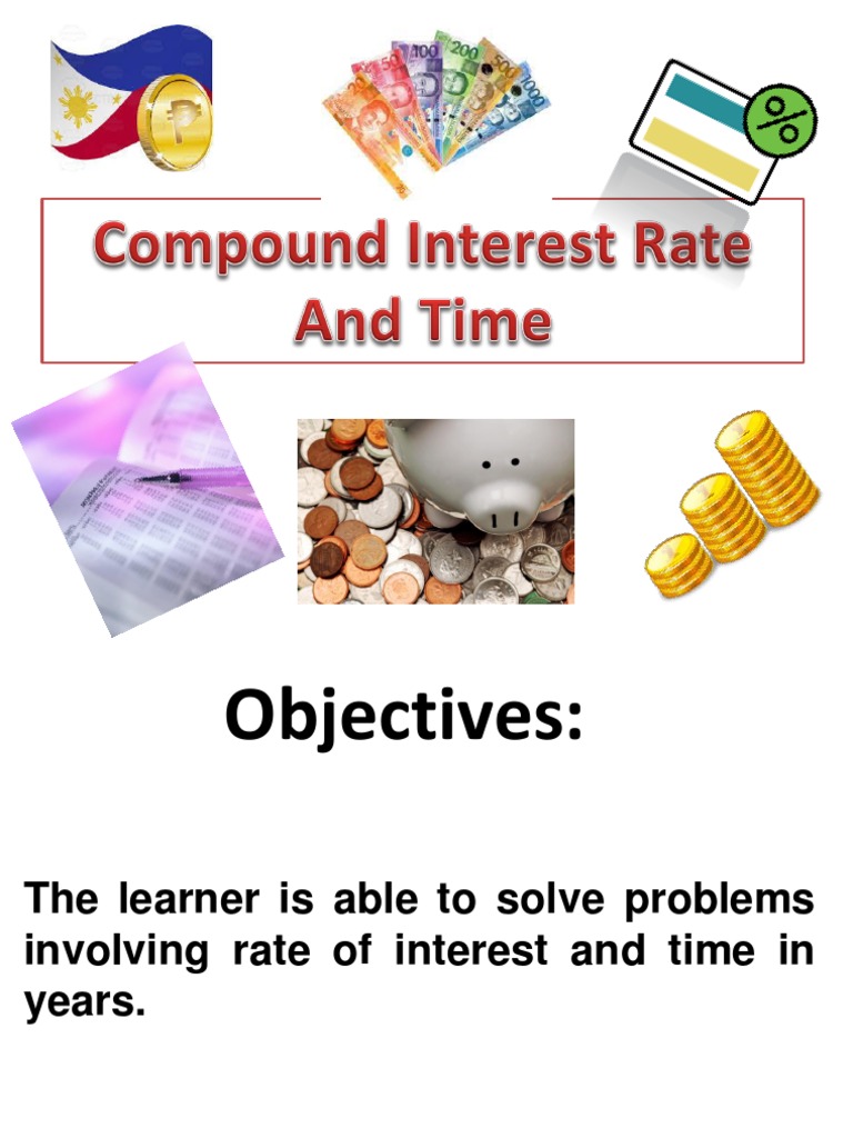 Compound Interest Rate and Time | PDF | Compound Interest | Interest
