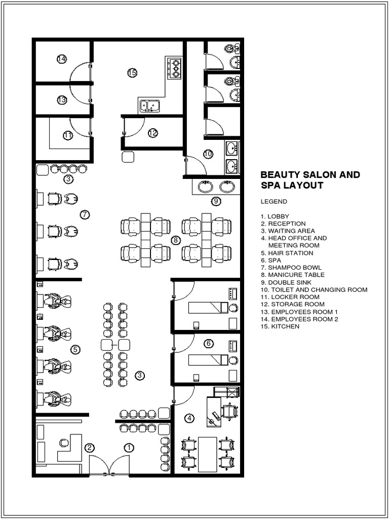 Beauty Salon-Model 2 | PDF