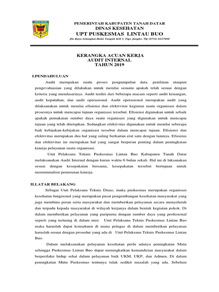 3.1.4.2.kak Audit Internal Pusk LB | PDF