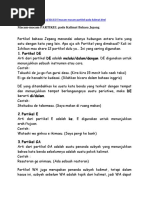 Contoh Soal JLPT n5 5 | PDF