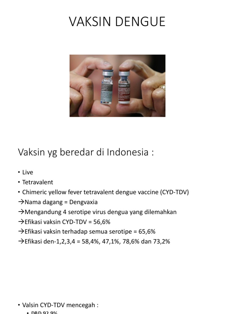 Vaksin Dengue | PDF