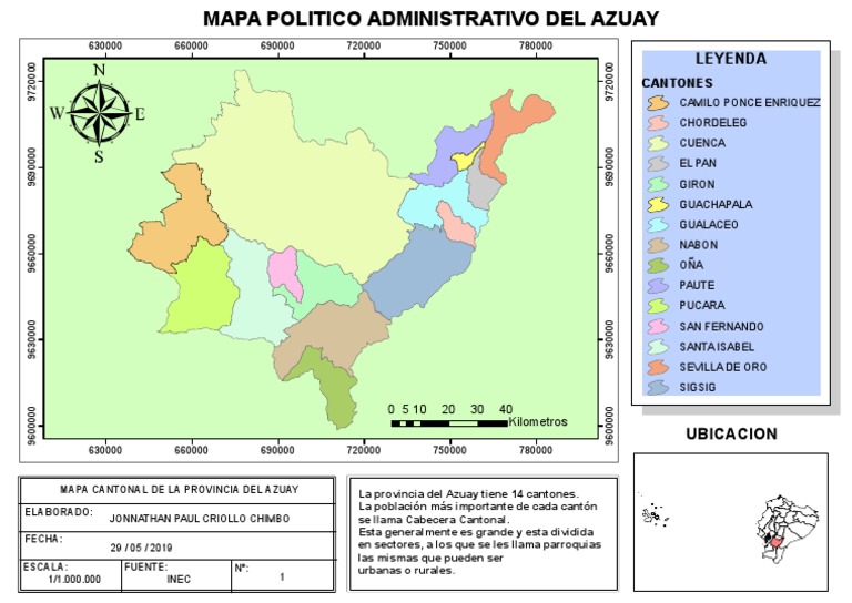 Mapa Azuay | PDF