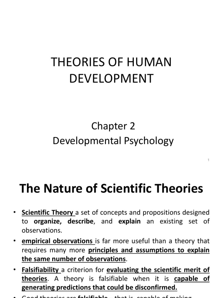 Theories of Human Development Explained | PDF | Developmental ...