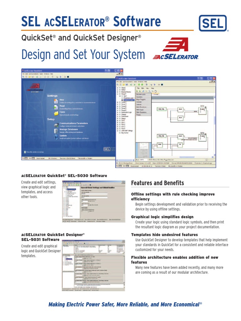 SEL SEL Software: Design and Set Your System | PDF | User Interface ...