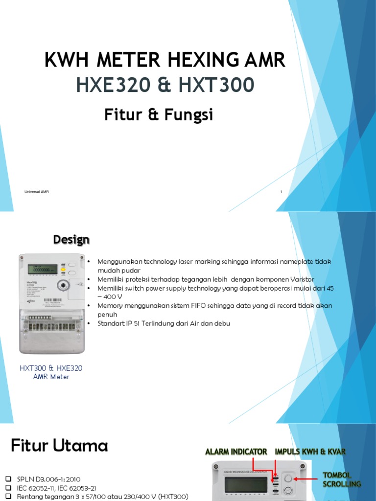 Meter Hexing HXT 300 & HXE 320 | PDF