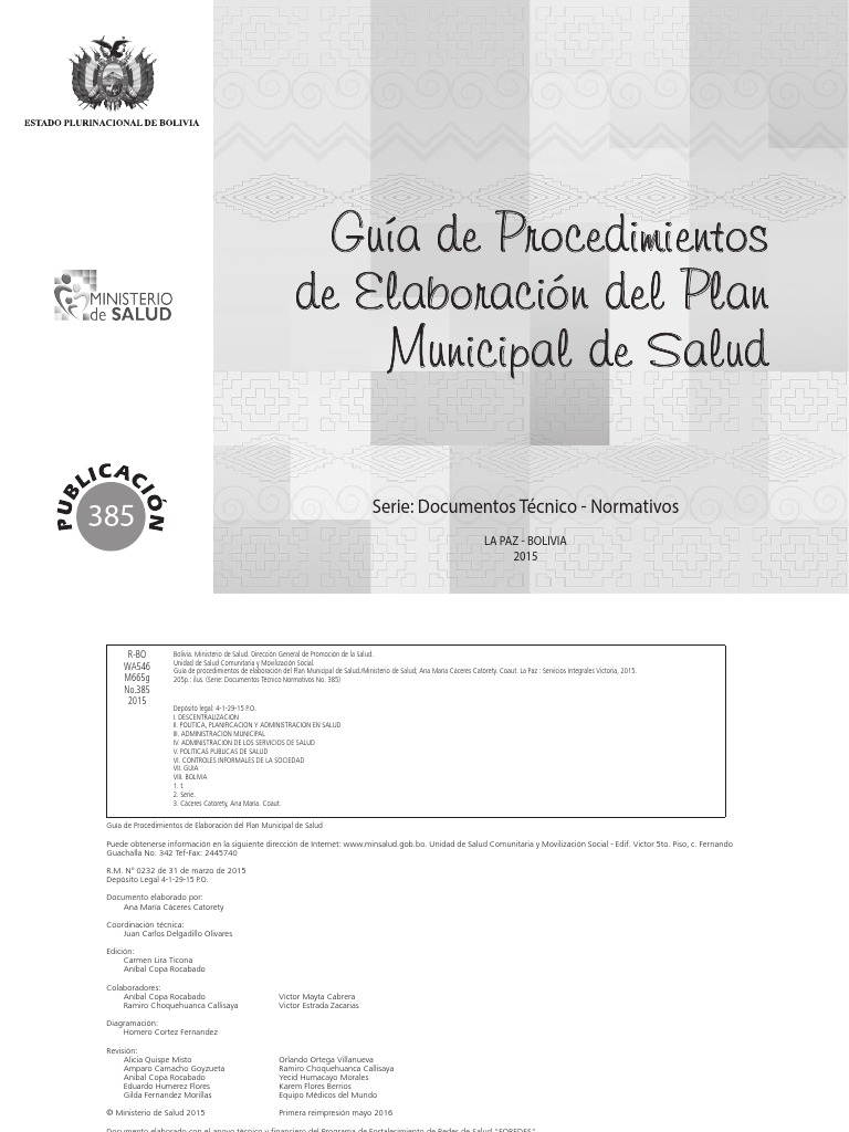 Guia - 385 - Elab PMS PDF | PDF | Planificación estratégica | Planificación