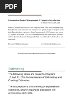 Estimating Formats Csi Masterformat | PDF | Specification (Technical ...