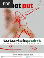 Basic Technique For The Shot Put | PDF | Anatomical Terms Of Motion | Foot