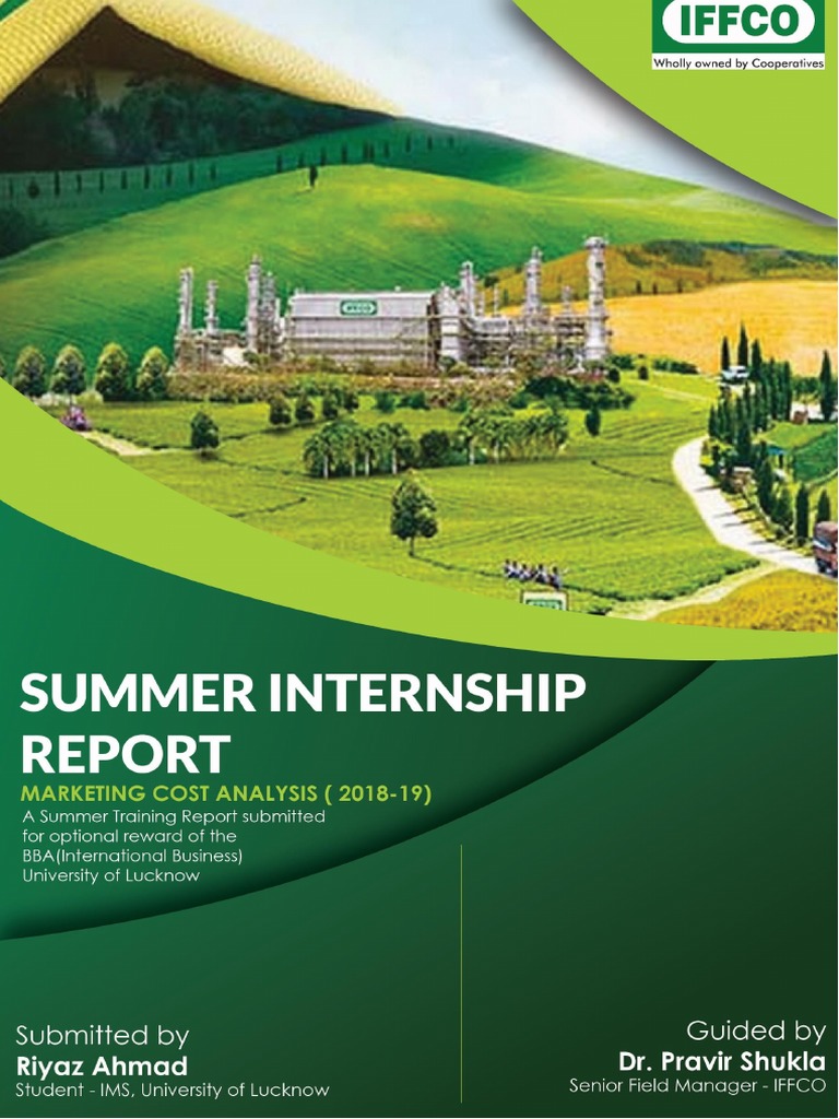 Summer Internship Report - IFFCO | PDF | Economies | Business