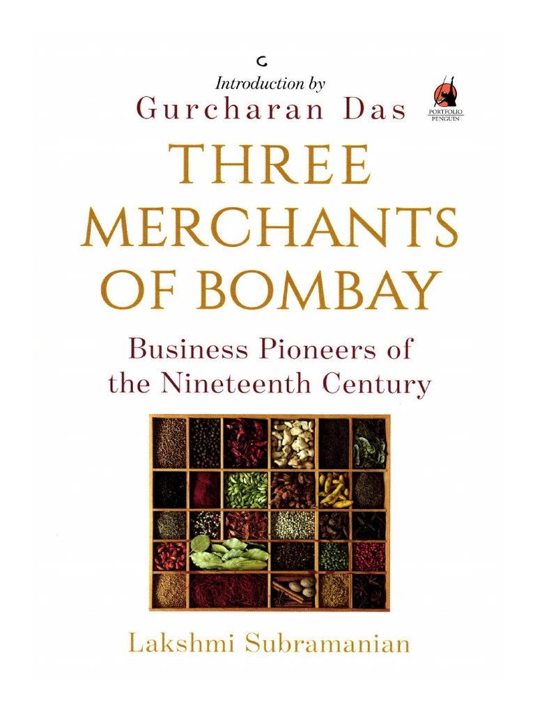 Lakshmi Subramanian - Three Merchants of Bombay - Business Pioneers of ...