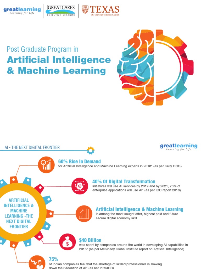Artificial Intelligence Machine Learning Program Brochure | Artificial ...